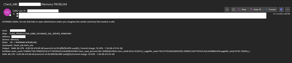 Check MK, OMD Alerts - Troubleshooting - Checkmk Community