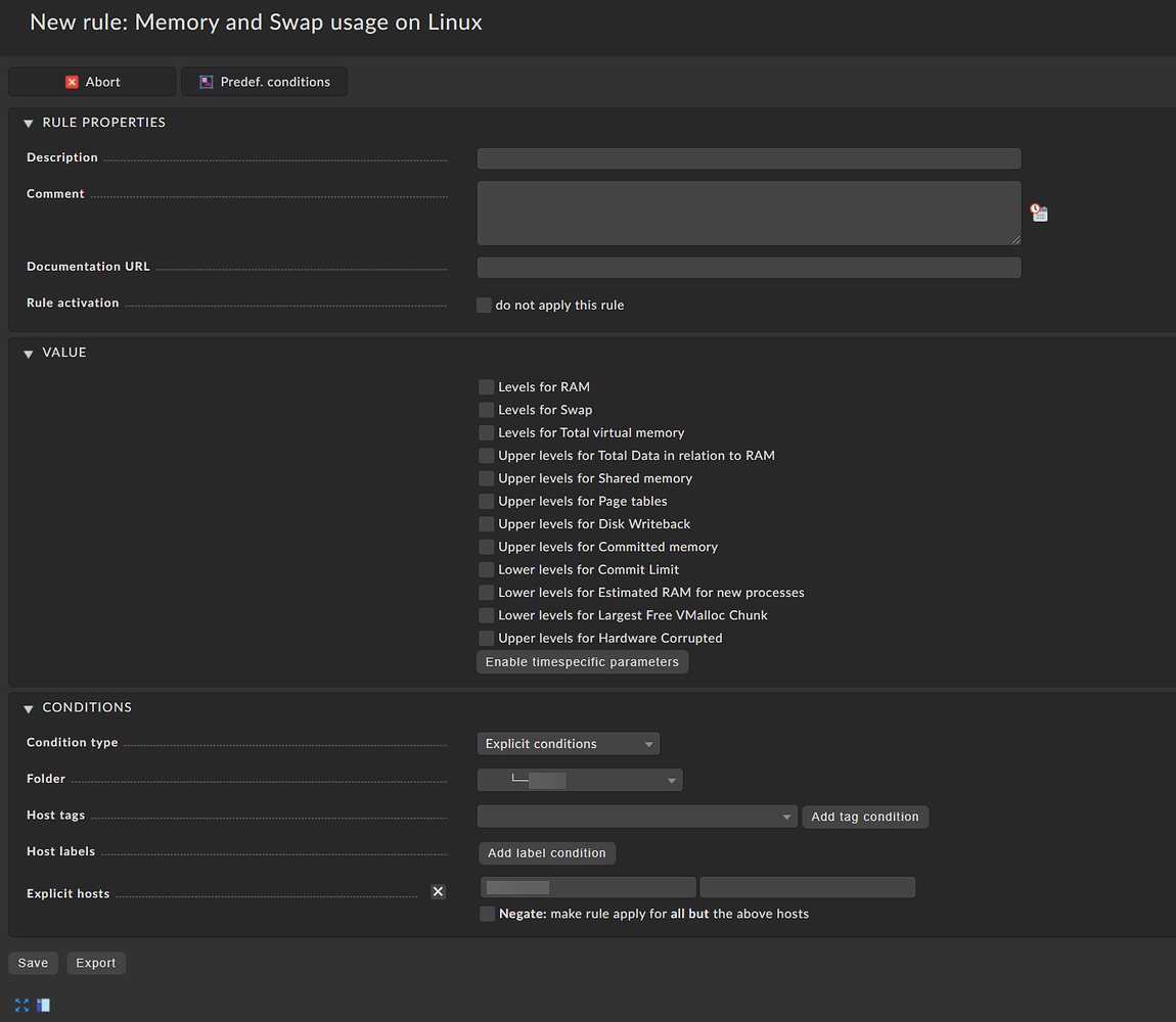 Memory check customization - General - Checkmk Community