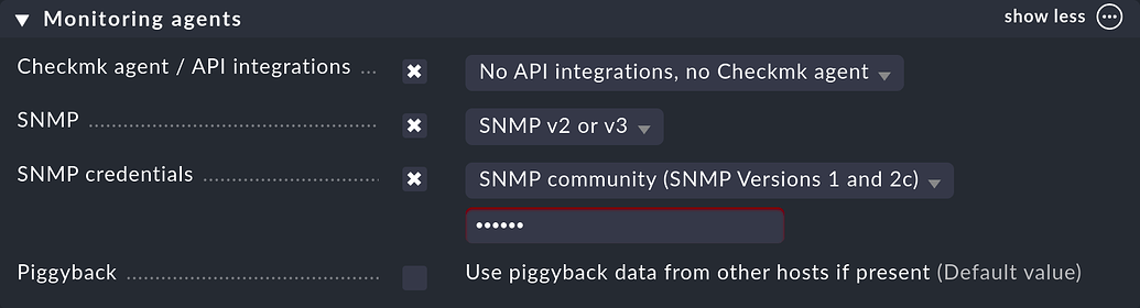 SNMP scan failed: Cannot fetch system description OID .1.3.6.1.2. on ...