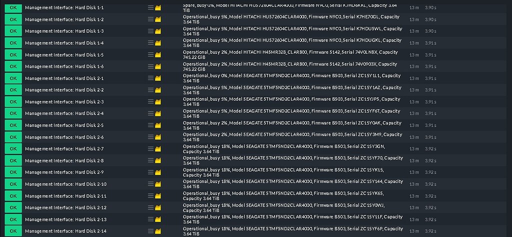 How can show disk healthy status in grafana that integrate to checkmk ...