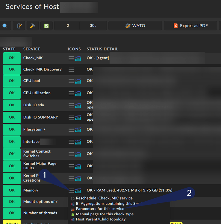 Memory check customization - General - Checkmk Community