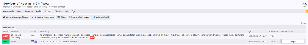 Snmp not wokring on my Fortigate firewall - Troubleshooting - Checkmk Community