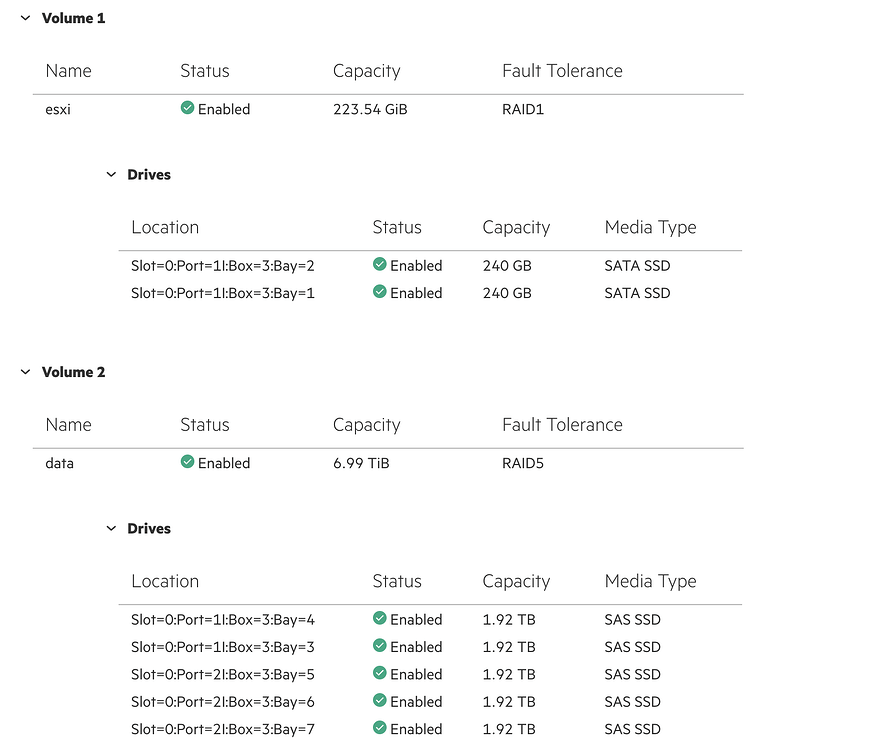 HPE Integrated Lights-Out (ILO) 5 3.0 breaks storage monitoring on SNMP ...