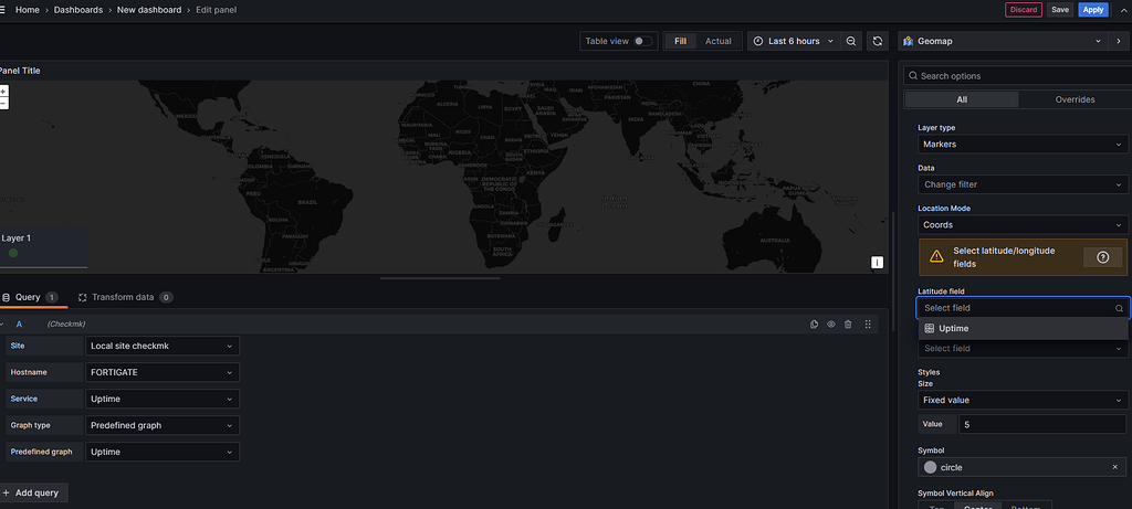 Grafana Geomap usage with Checkmk - General - Checkmk Community