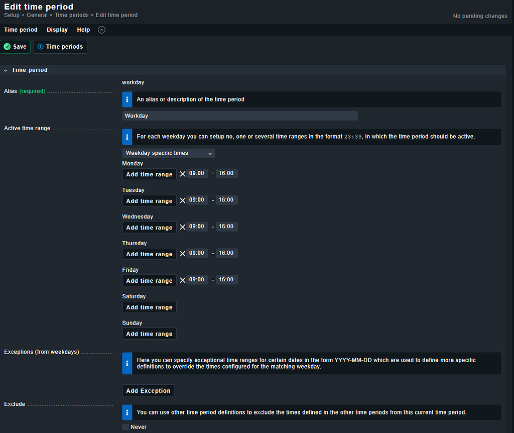 How to see Time Period exceptions - General - Checkmk Community
