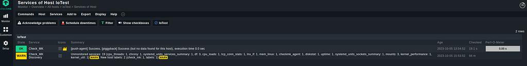 Push-Client: No Service Discovery? - Troubleshooting - Checkmk Community
