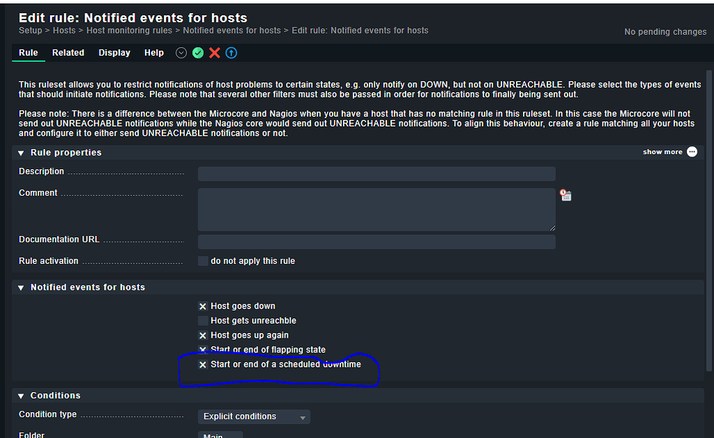 Disable scheduled downtime email notifications? - General - Checkmk Community