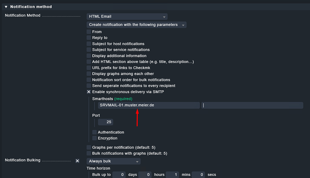CHECKMK mit unserem SMTP Relay Server (Postfix) Notification versenden - Deutsch - Checkmk Community