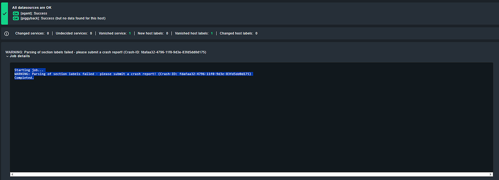 Creating Host Labels With Shell Script Troubleshooting Checkmk Community