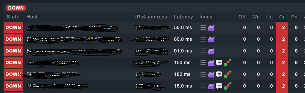 Hosts are permanently up but shown as Flapping - Troubleshooting - Checkmk Community
