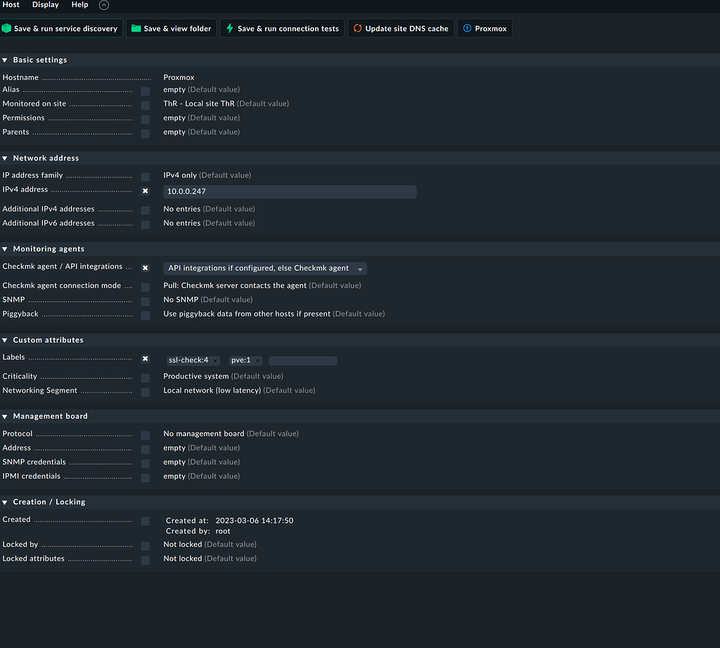 Proxmox CheckMK-Agent und SpecialAgent? - Deutsch - Checkmk Community