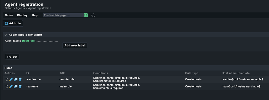 Agent Registration Rule API? - General - Checkmk Community