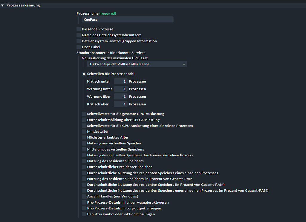 Questions about process - Deutsch - Checkmk Forum