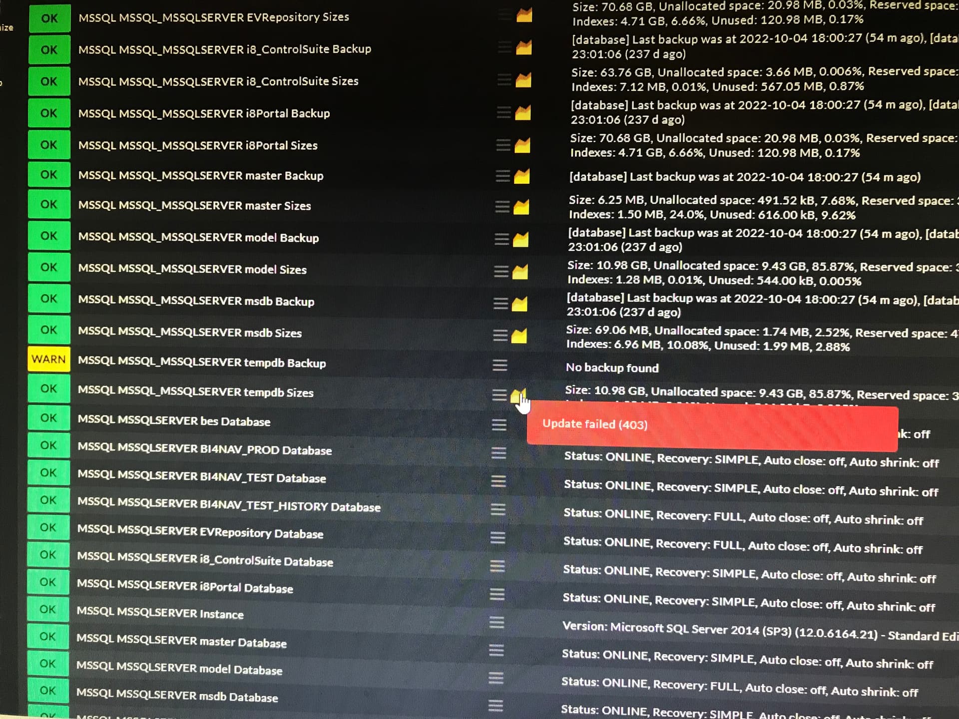 Failed to fetch state 403 - Troubleshooting - Checkmk Community