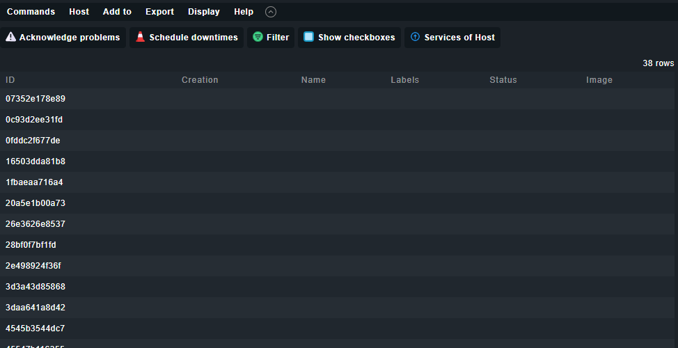 Docker Container Without Data General Checkmk Community