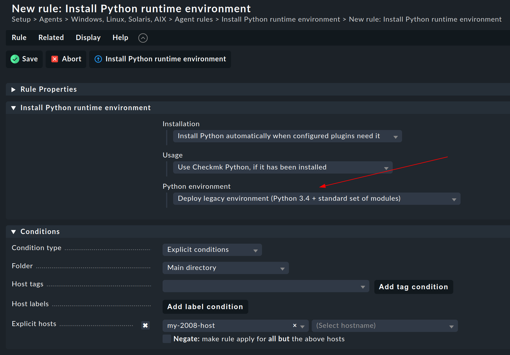 How to add legacy OS in checkmk 2.0 - General - Checkmk Community