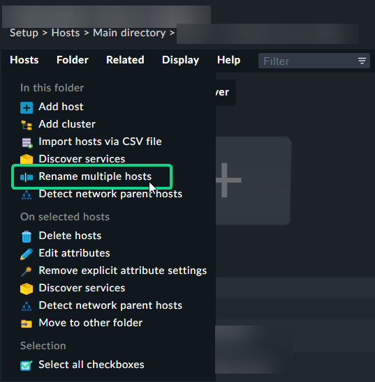 Best way to rename multiple hosts - General - Checkmk Community