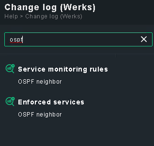Is there a way to create rules for Service monitoring rules OSPF neighbor via RESTAPI? - General ...