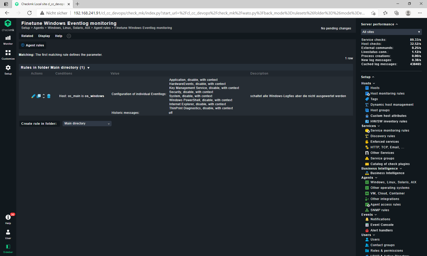 How to disable CheckMK Logwatch notifications - Troubleshooting - Checkmk Community