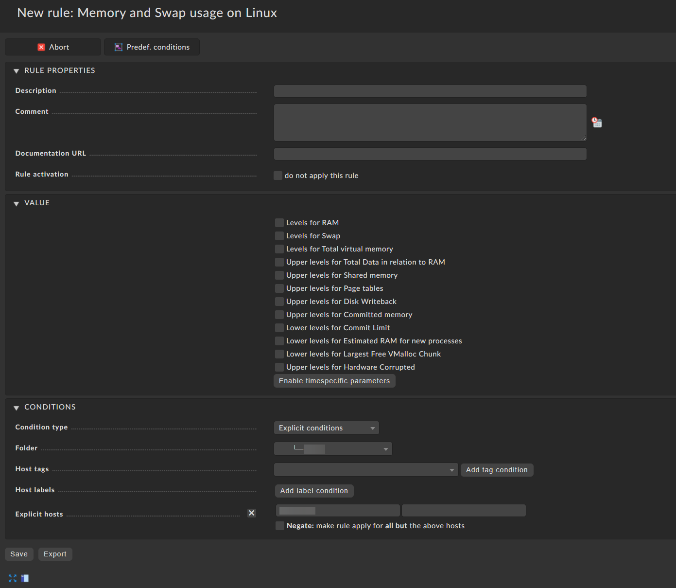 Memory check customization - General - Checkmk Community