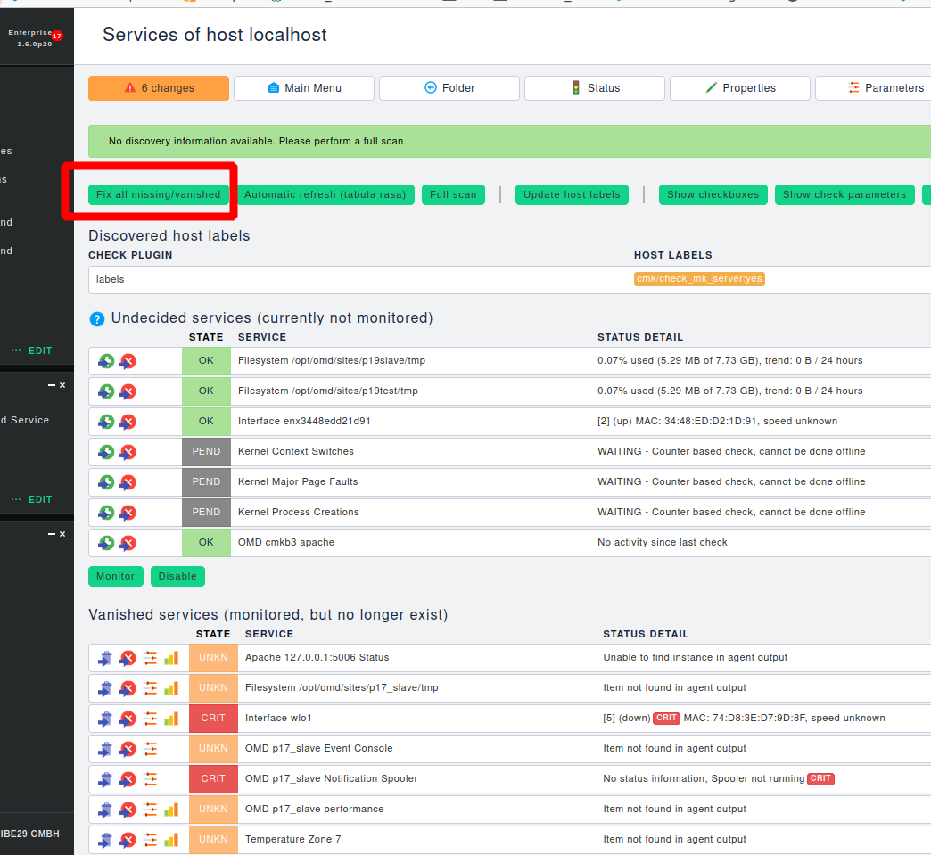 Removing unknown services - Troubleshooting - Checkmk Community