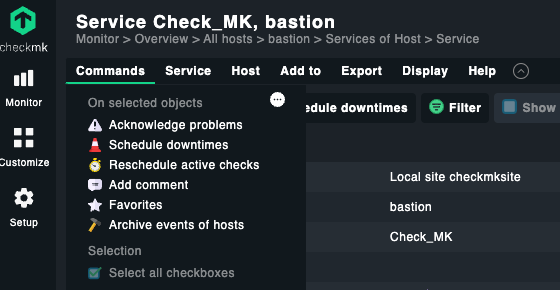 How can I force set a service state to OK or CRIT manually in GUI or REST API? - General ...