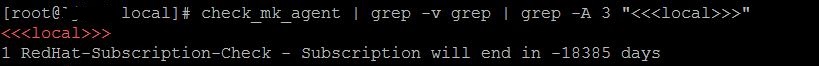 Help debug local check script - date output - Troubleshooting - Checkmk Community