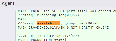 Microsoft SQL Server High Availability Groups - General - Checkmk Community