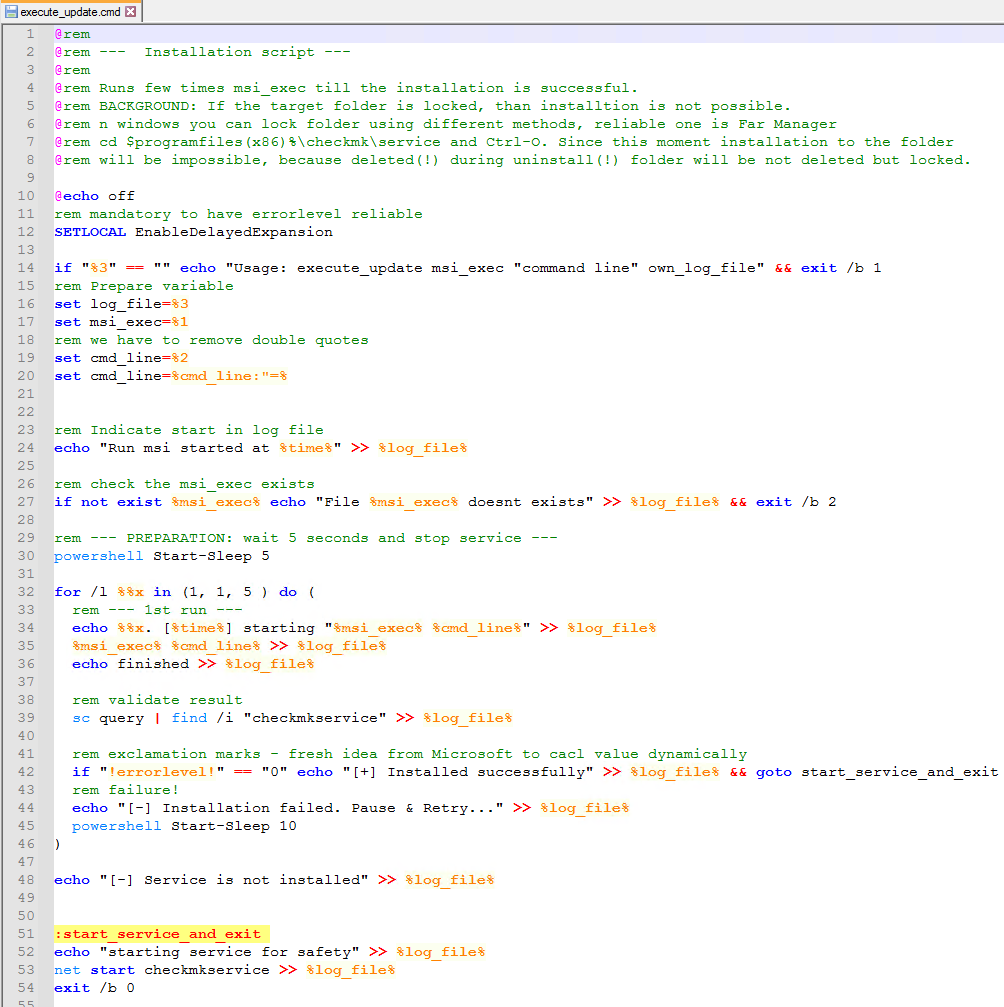 CheckMK Update Daten unter C:\Windows\Temp\ - Deutsch - Checkmk Forum