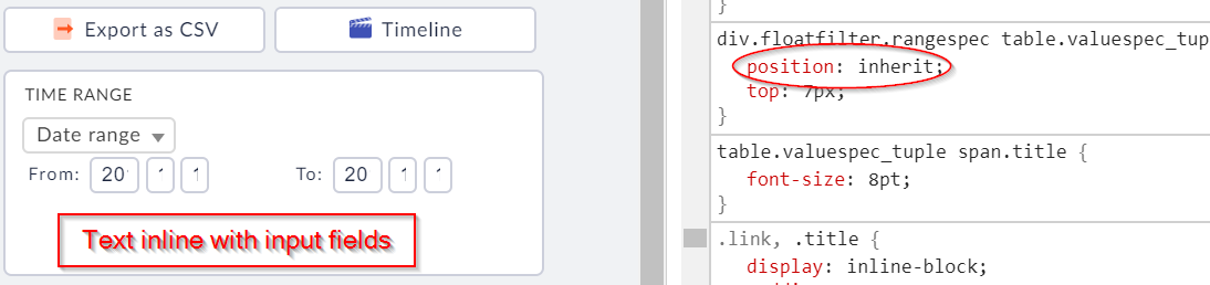Availability: Input text are smaller than the numbers - Troubleshooting ...