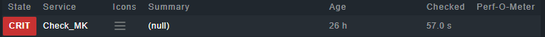 Check_mk service monitoring returns (null) - Troubleshooting - Checkmk Community