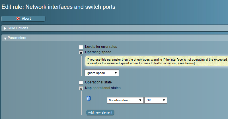 [Check_mk (english)] Ignore ADMIN DOWN state - checkmk-en - Checkmk Community