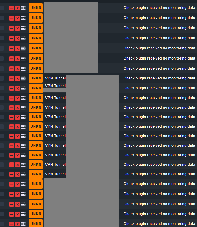 Check plugin received no monitoring data - only when at Service Configuration page ...