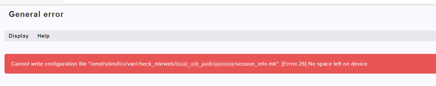 Getting folder full every week [Error28] No space left on device ...