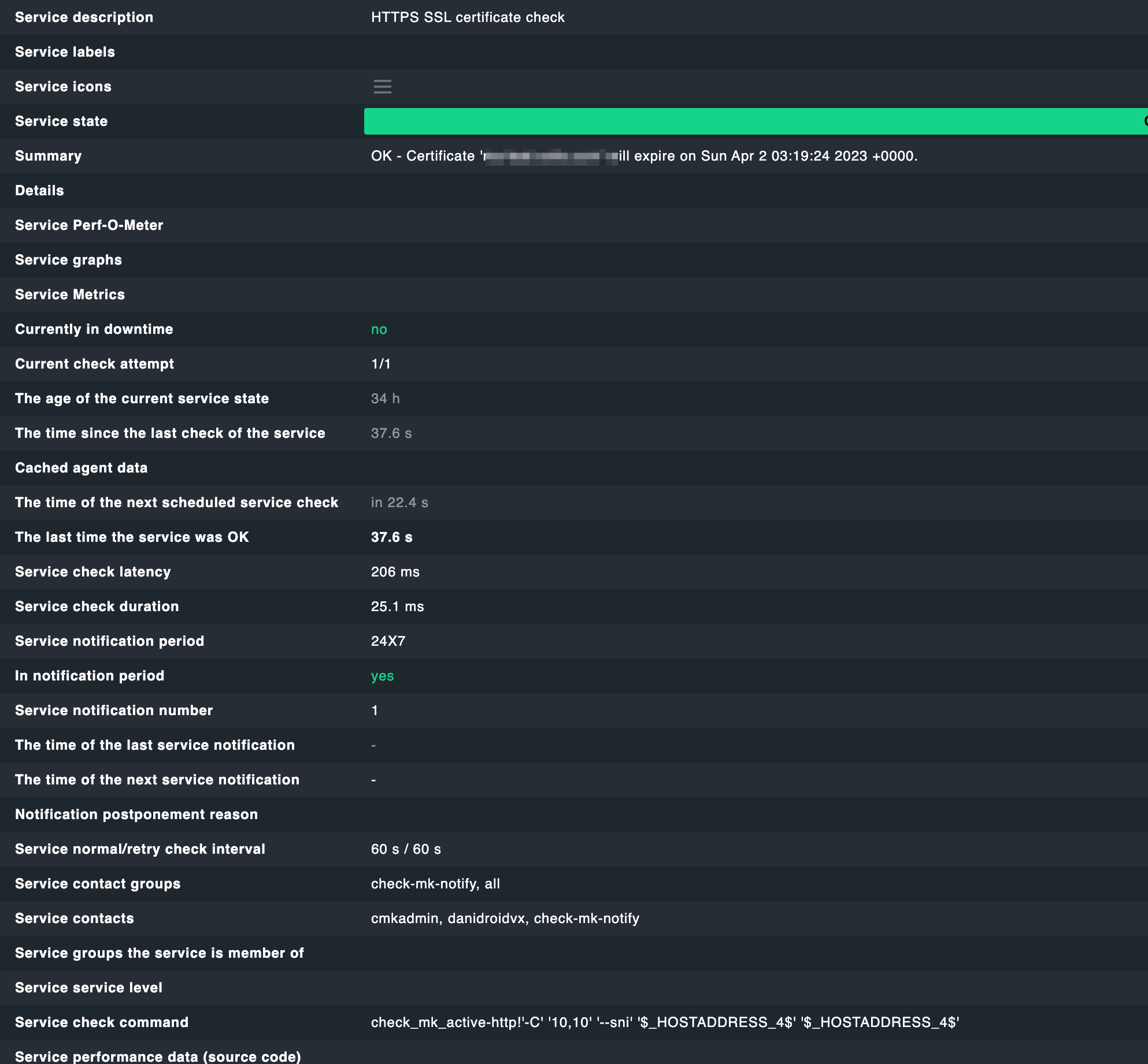 Certificate check fails - Troubleshooting - Checkmk Community