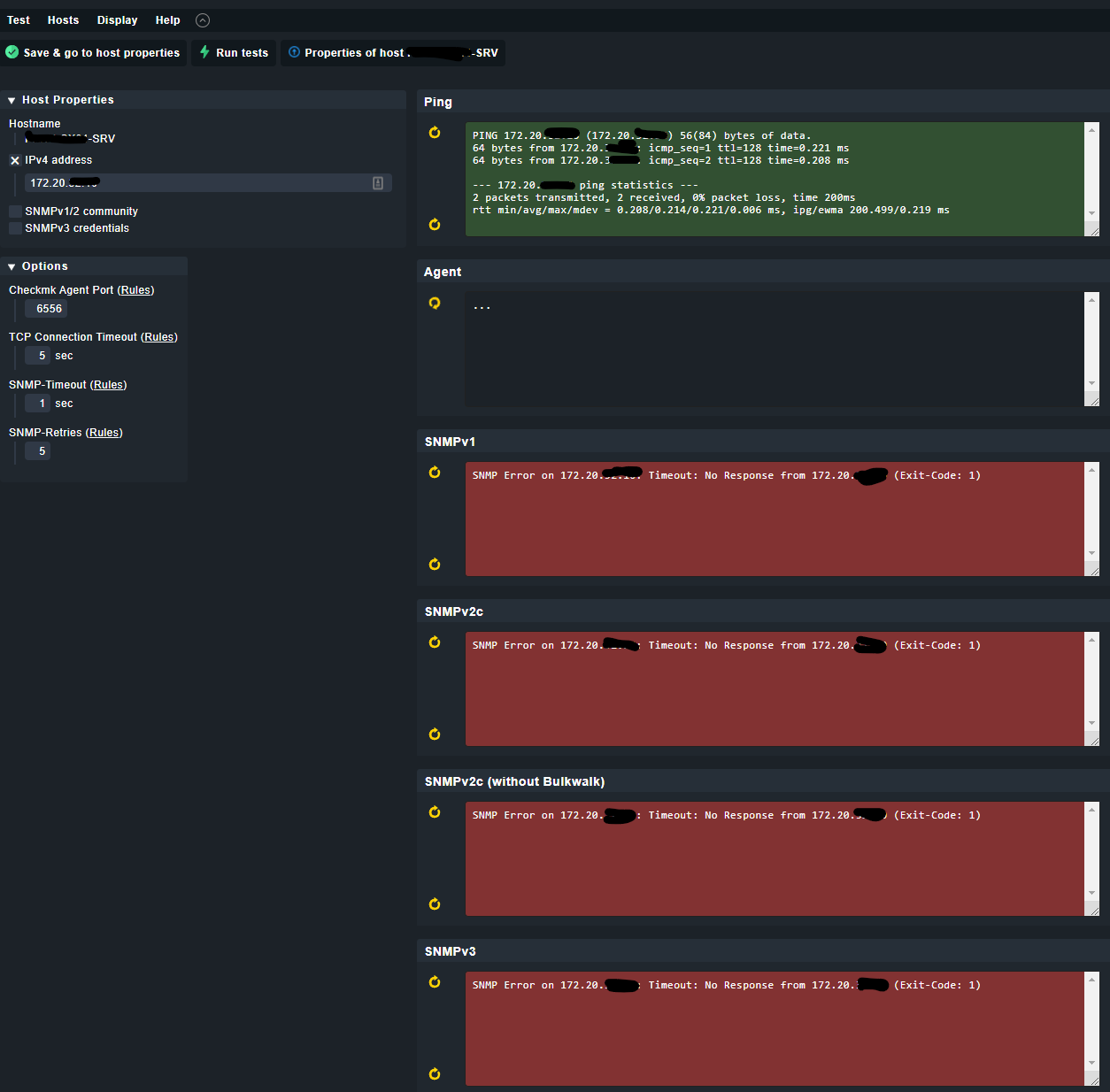 CheckMK Agent Execution Time auf SQL System und Cluster Integration - Deutsch - Checkmk Community