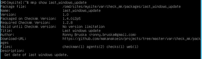 Last windows update displayed - Troubleshooting - Checkmk Community