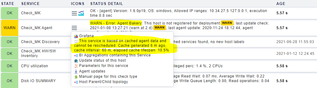 WARN - Error: Agent Bakery: This host is not registered for deployment WARN - Troubleshooting ...