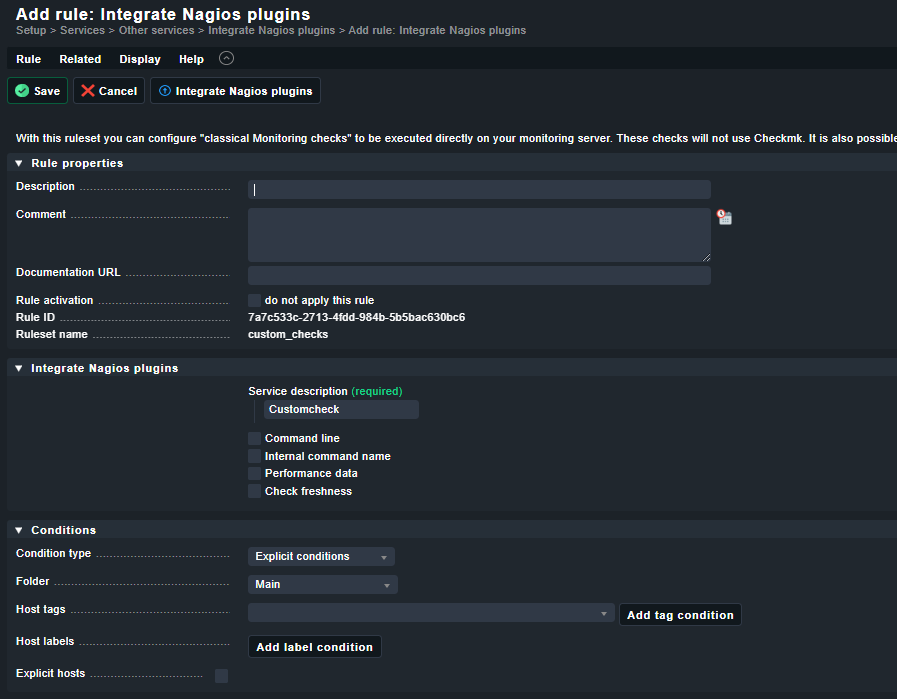 Implementing a Nagios plugin, result is not shown in WATO - Troubleshooting - Checkmk Community