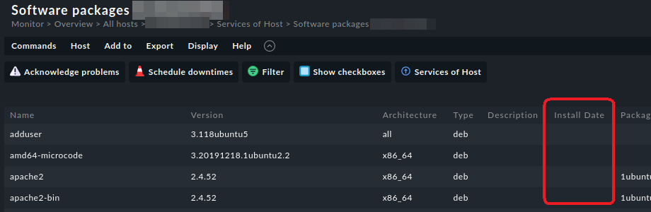 HW/SW Inventory Plugin - Install date not shown - Troubleshooting - Checkmk Community