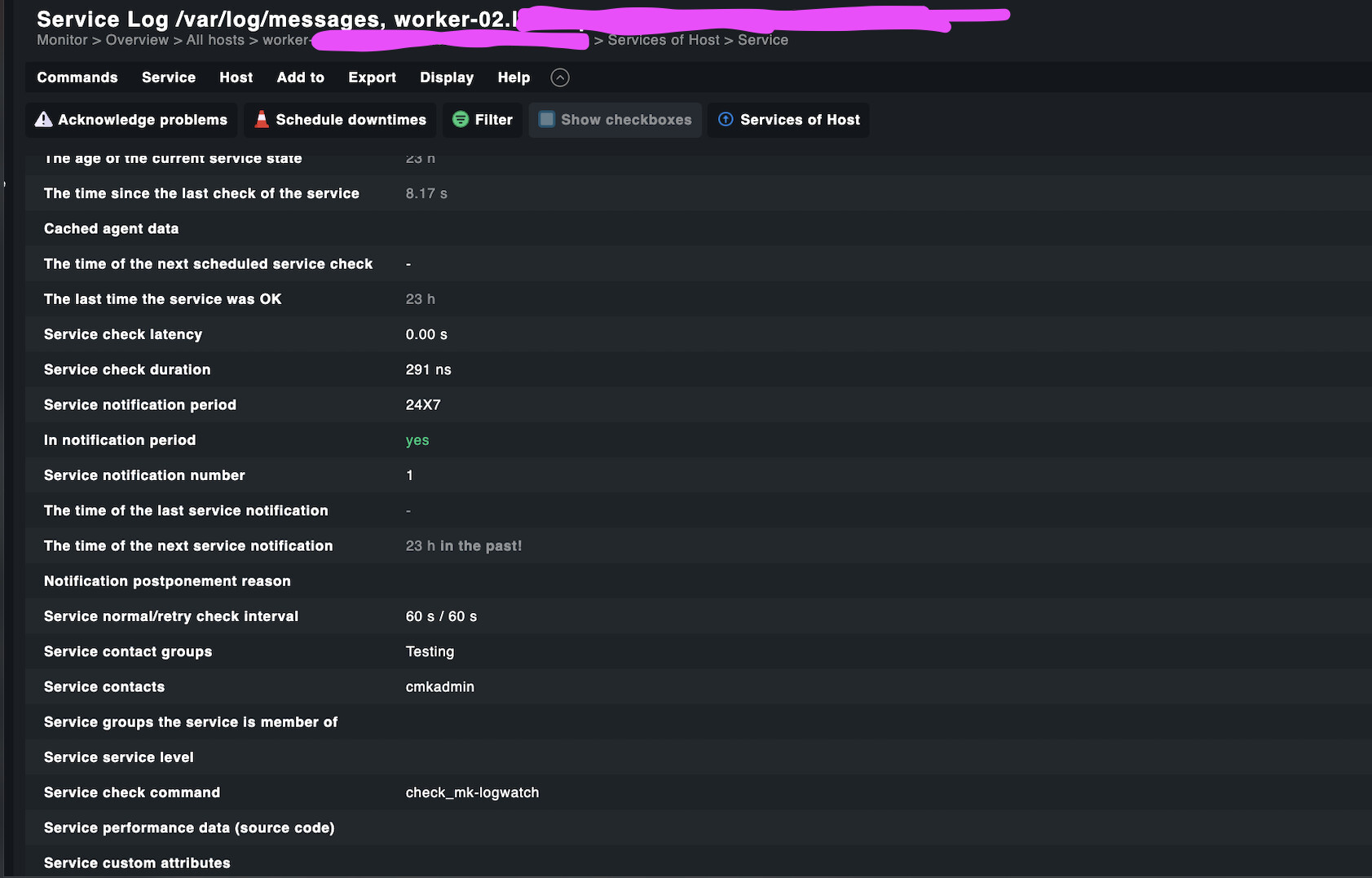 Service Notifications not working - Troubleshooting - Checkmk Community