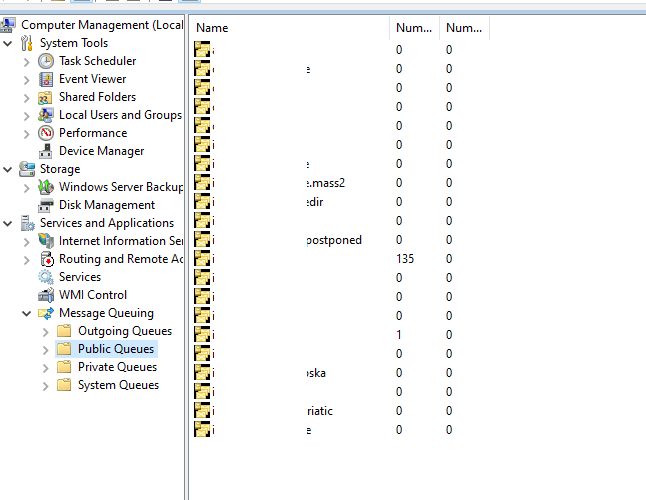 Windows Server Message Queuing Monitoring - General - Checkmk Community