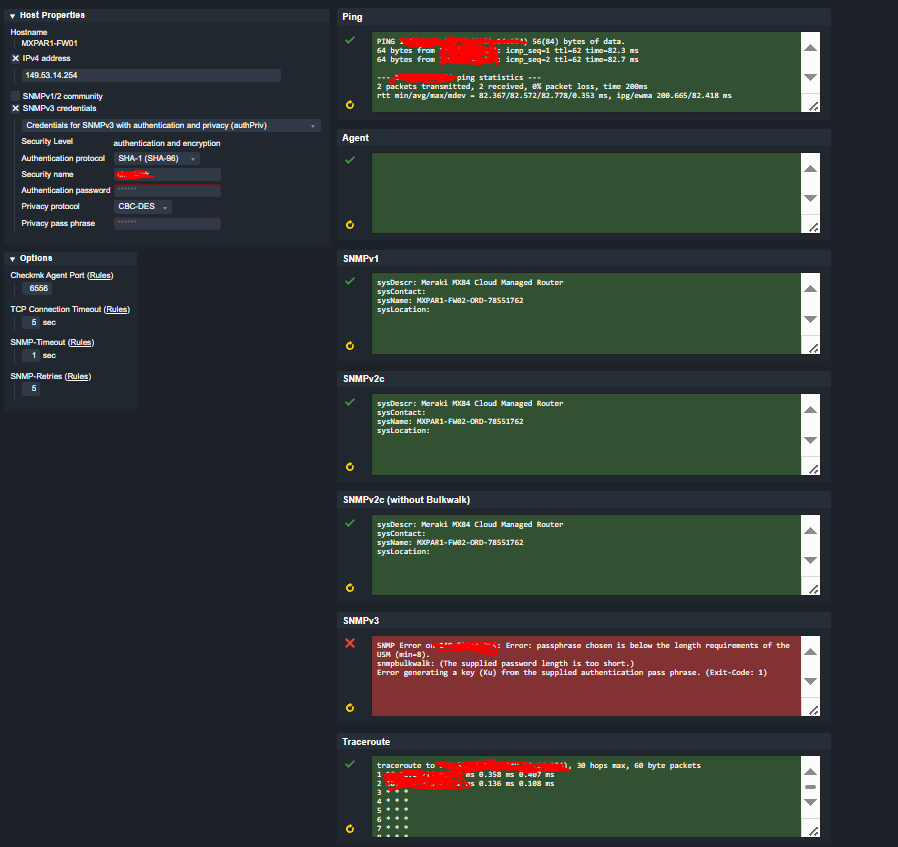 SNMP v3 not sure if it is working or not - General - Checkmk Community
