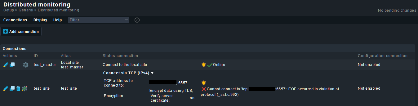 Problem: EOF occurred in violation of protocol (_ssl.c:992) - Troubleshooting - Checkmk Community