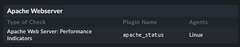 Apache-status on Windows server - General - Checkmk Community