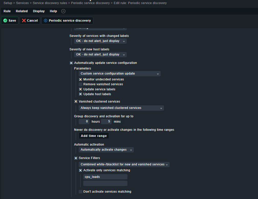 Automatic services monitoring without human intervention ...