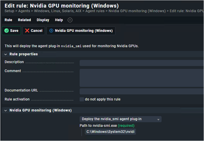 Windows NVIDIA GPU monitoring - Troubleshooting - Checkmk Community
