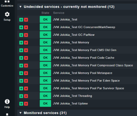 Problem configuring Jolokia monitoring (JMX JVM) for multiple ports on CheckMK using rules and ...