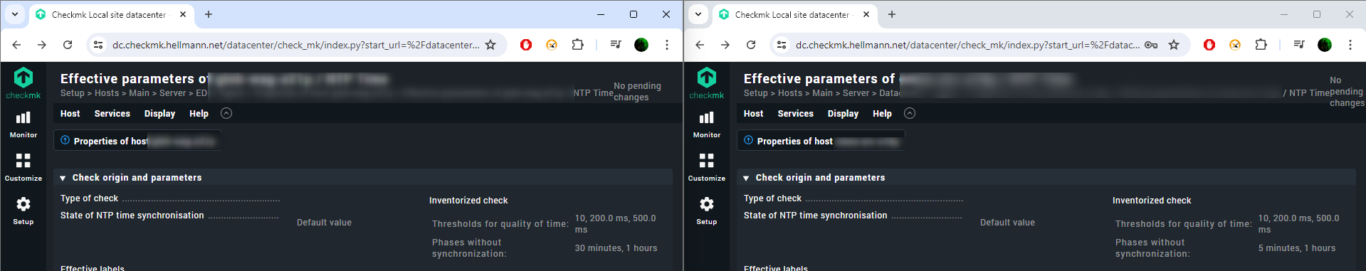 Different Defaults on different Hosts ? Why ? How to fix that? - Troubleshooting - Checkmk Community