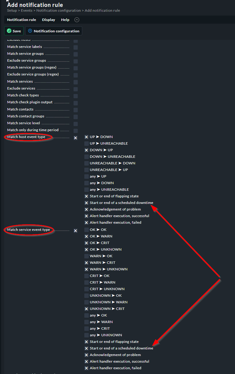 Disable scheduled downtime email notifications? - General - Checkmk Community
